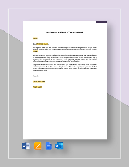 Free Rebuttal Letter for Charge back Template - Google Docs, Word ...