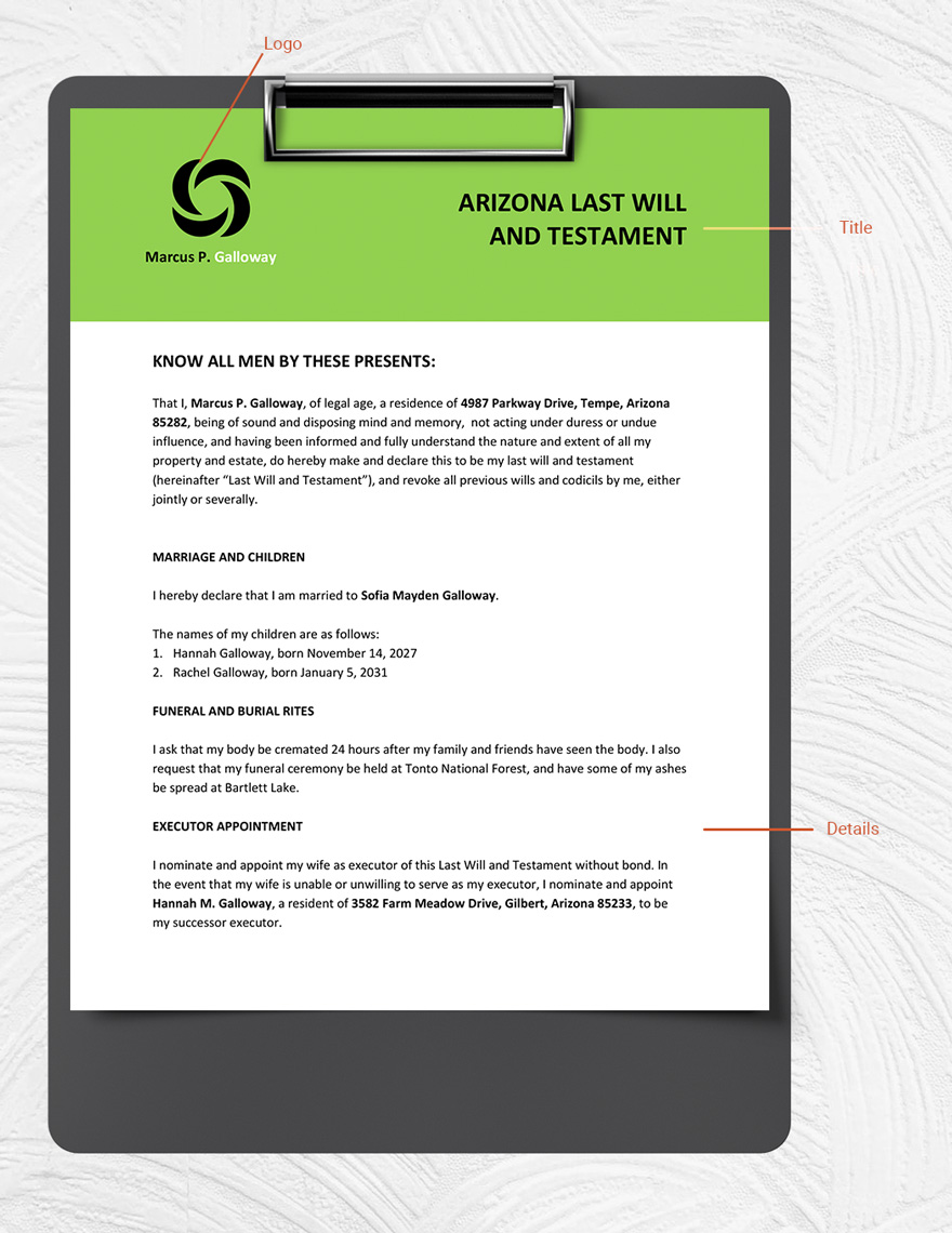 Joint Last Will And Testament Template Google Docs Word Template