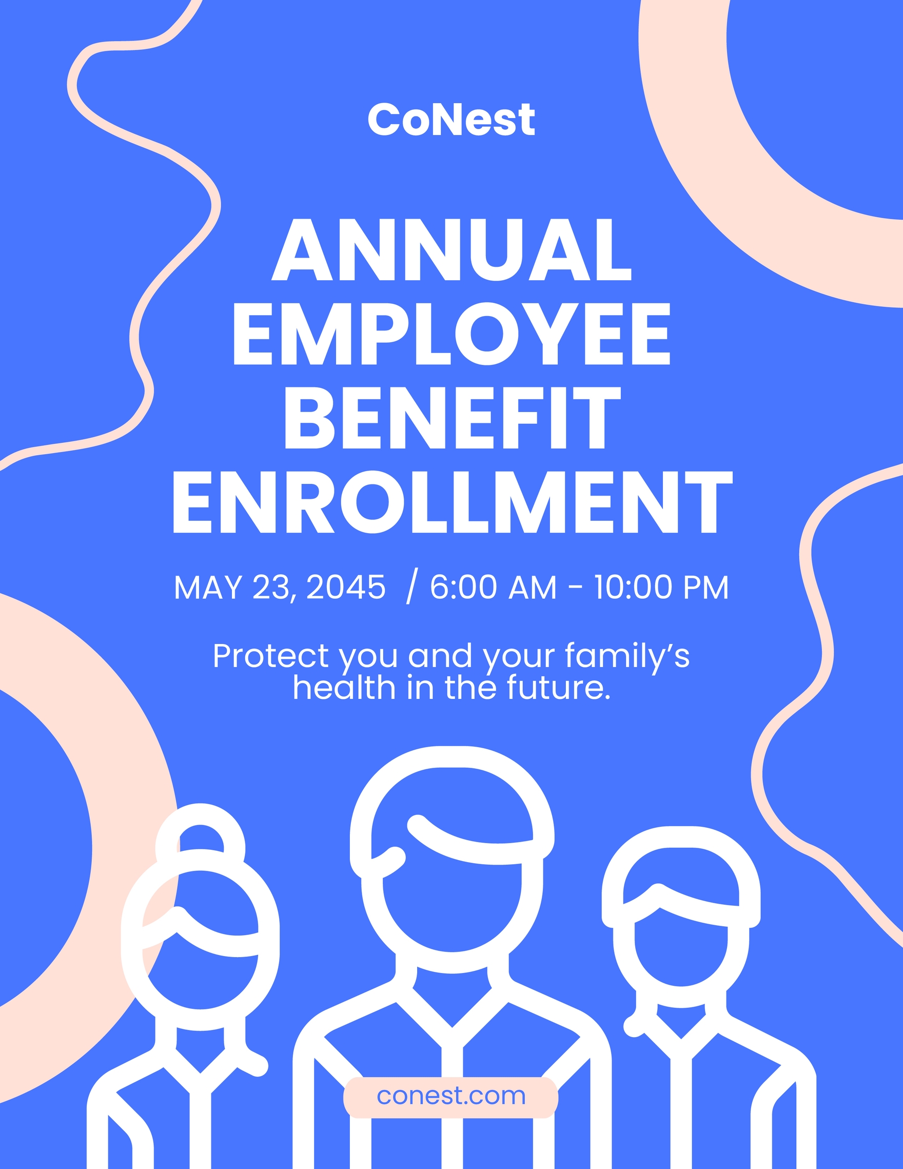 Employee Benefit Flyer Template Illustrator Word Apple Pages PSD 