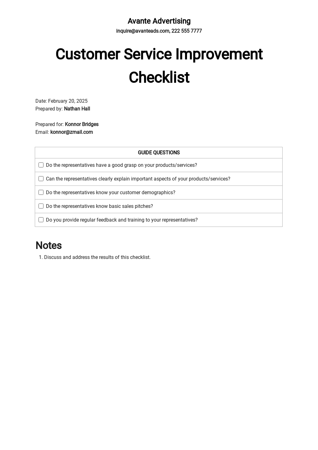 Customer Questionnaire Template [Free PDF] - Google Docs, Word, Apple Pages, PDF | Template.net