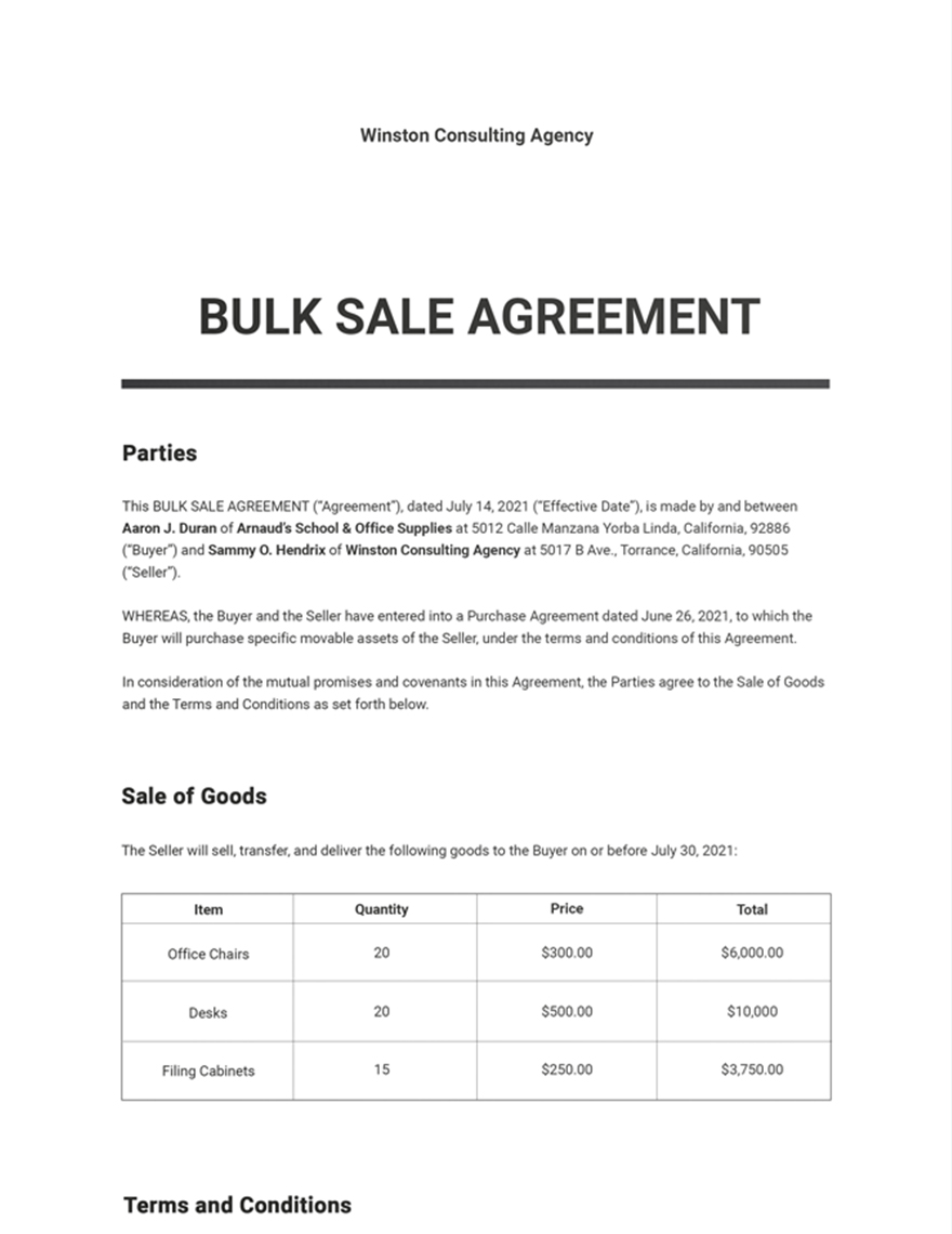Sale of Shares Agreement Template - Google Docs, Word, Apple Pages ...