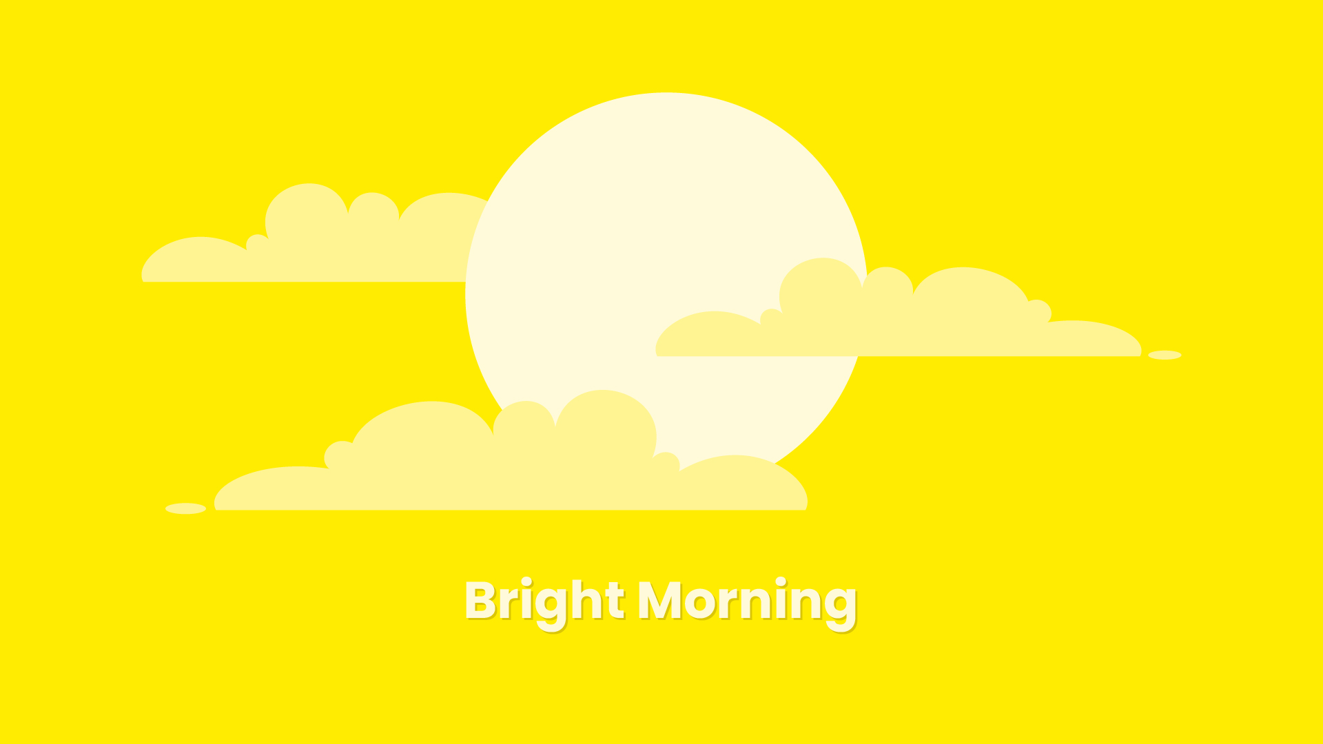 Bright Yellow Background
