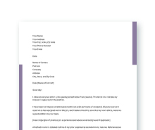 Free Sample Lab Technician Resume Cover Letter Template in Microsoft Word, Apple Pages, Google ...