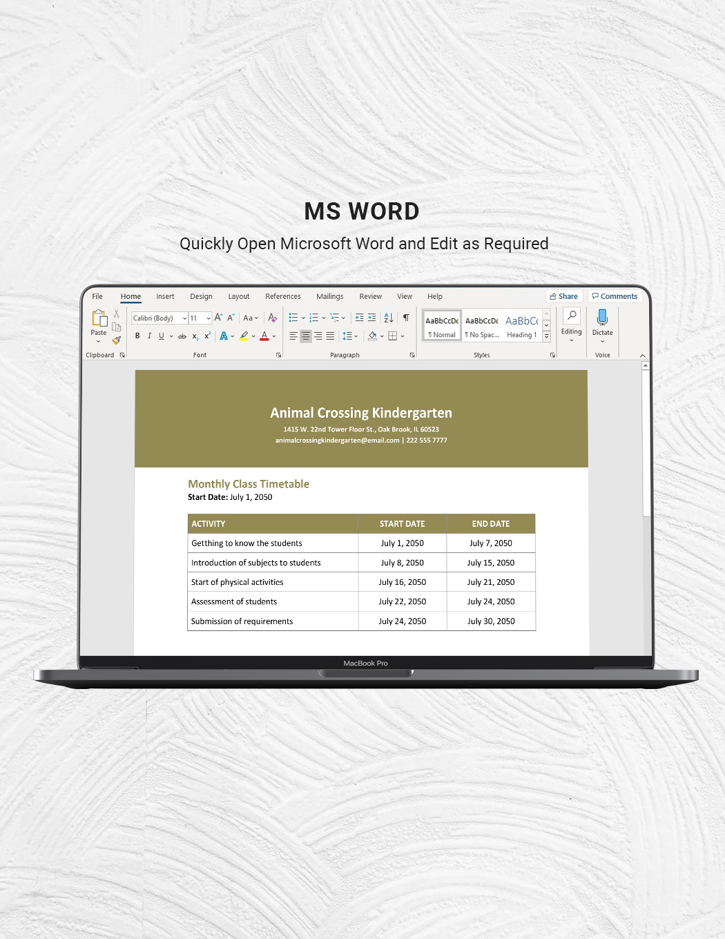 Free Cute Timetable Template Download In Word Google Docs Apple 