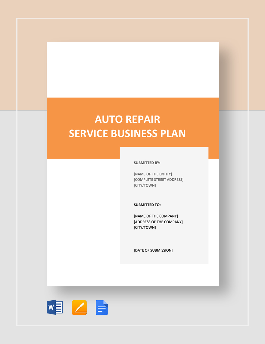 Cleaning Service Business Plan Template - Google Docs, Word, Apple ...