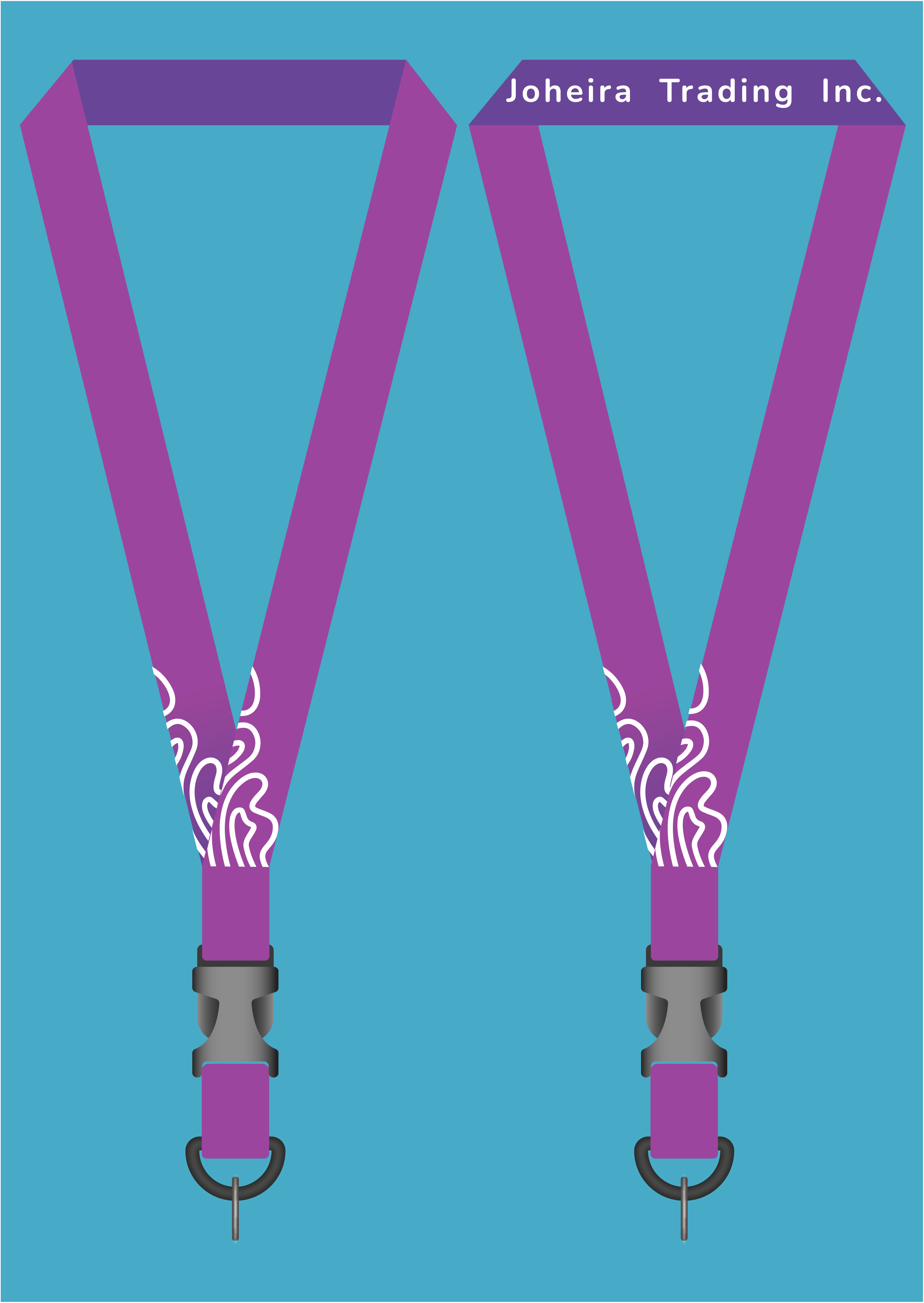 Sublimation Lanyard Template