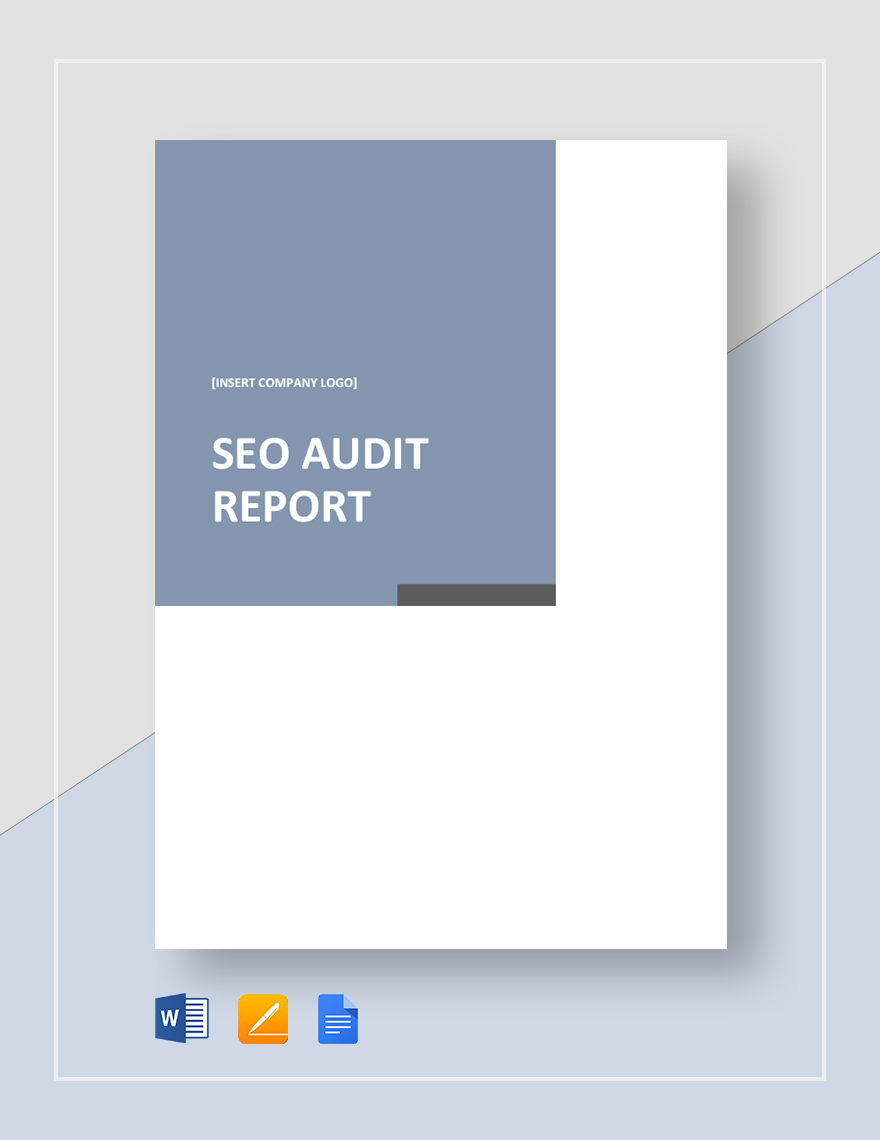 SEO Audit Report Template Download In Word Google Docs Apple Pages 