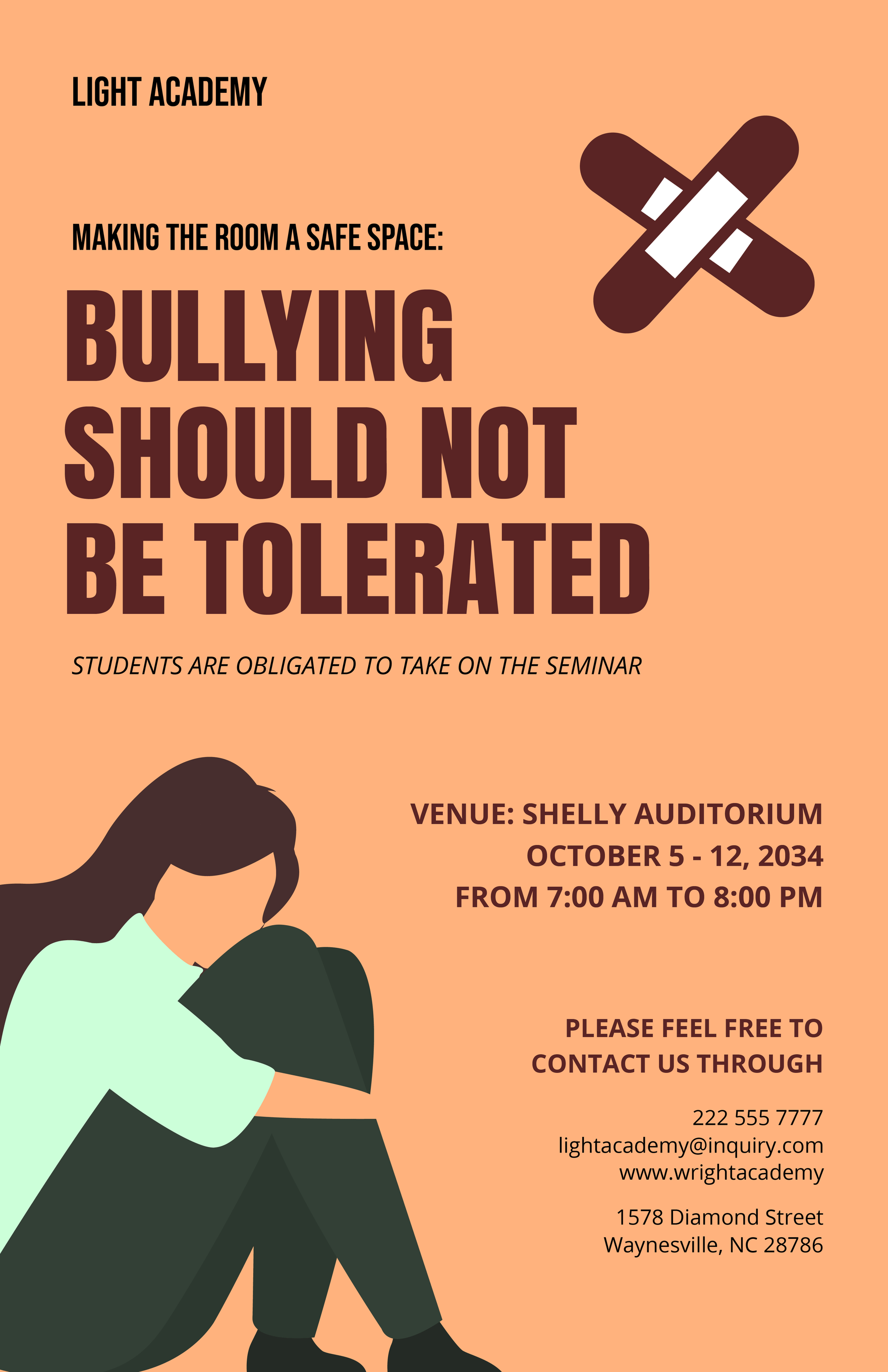 Free Printable Anti bullying Campaign Poster Templates 40 OFF