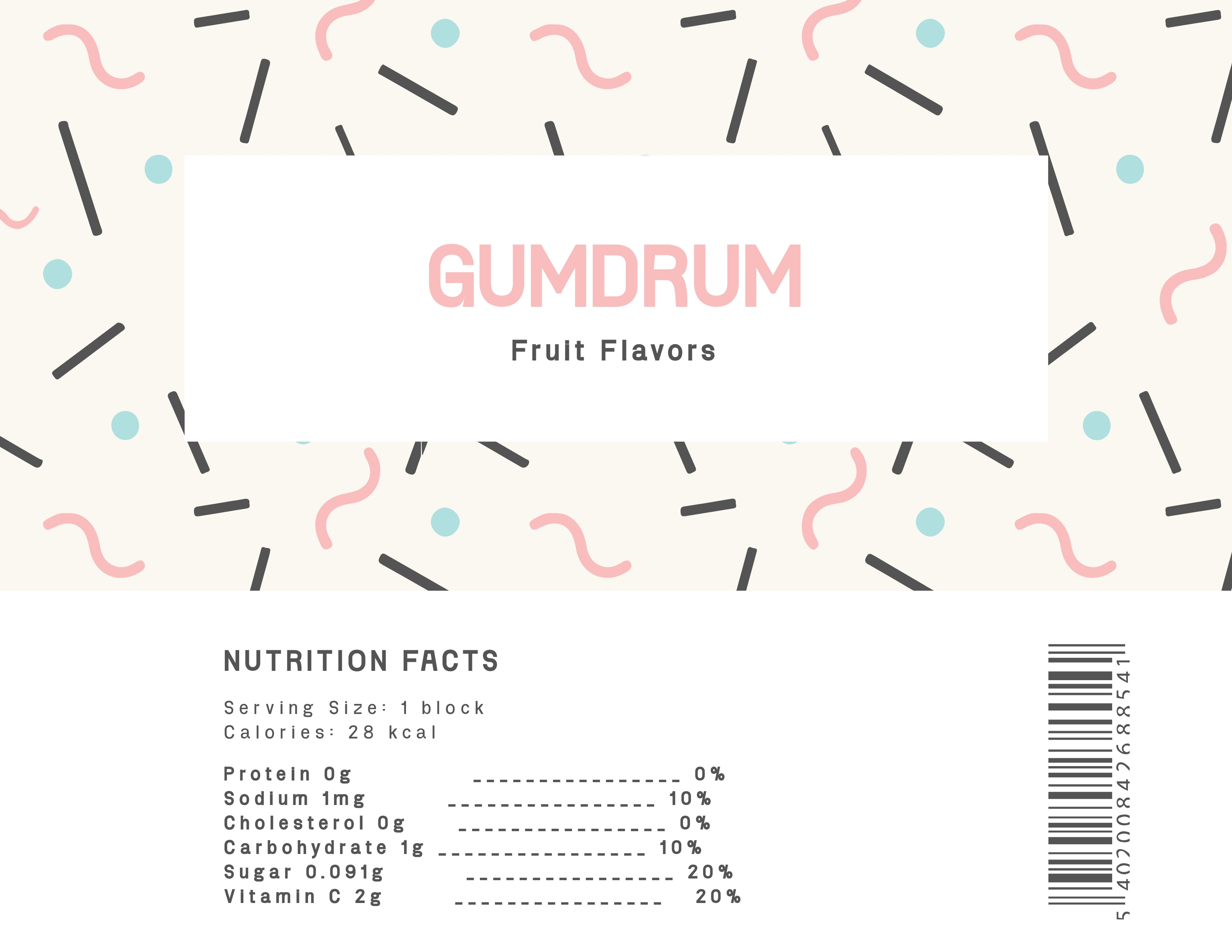 FREE Wrapper Template Download In Word Illustrator Photoshop
