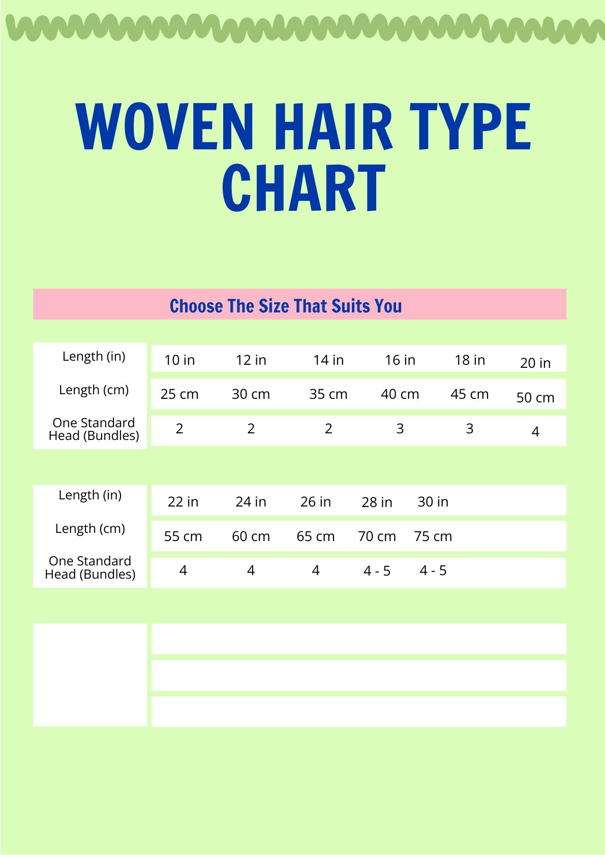Hair Type Chart Template - Edit Online & Download Example | Template.net