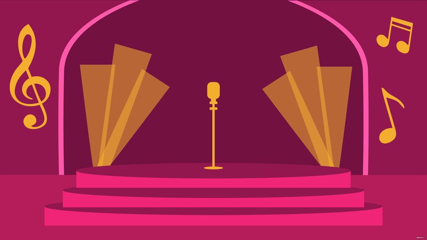 Music Background Template - Edit Online & Download Example | Template.net