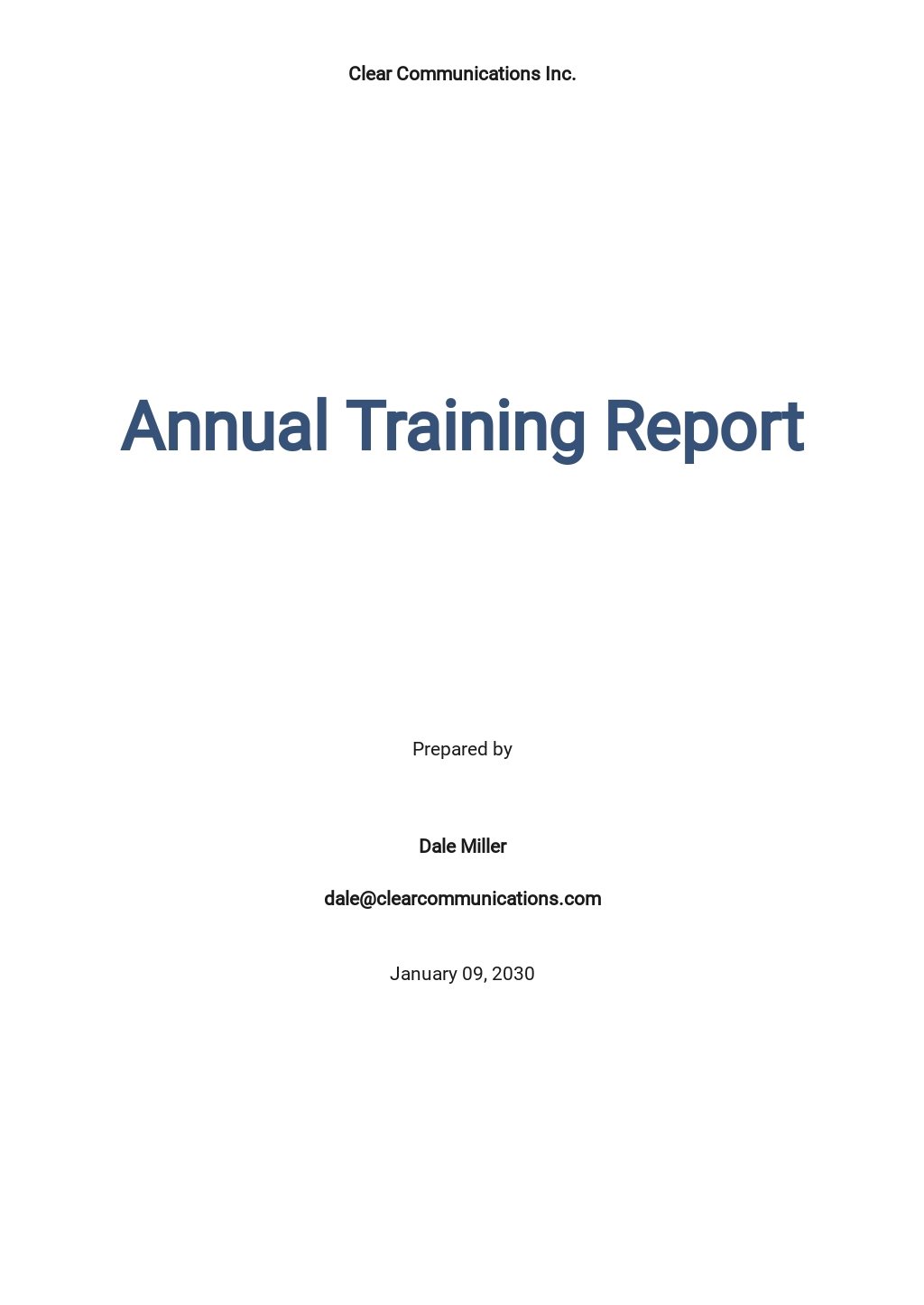 Annual Report Templates in Apple (MAC) Pages | Template.net