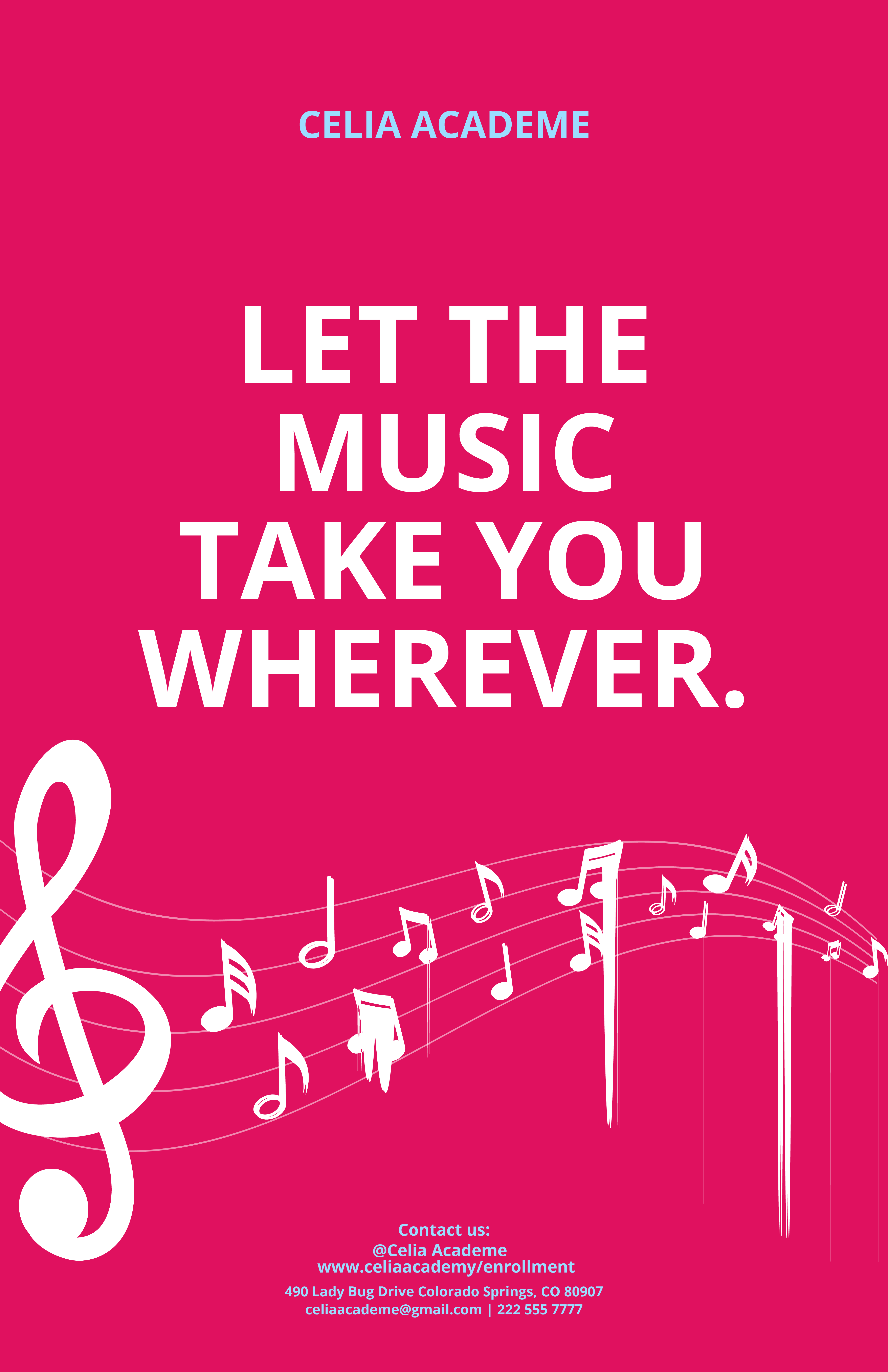 Simple Classroom Poster Template - Edit Online & Download Example ...