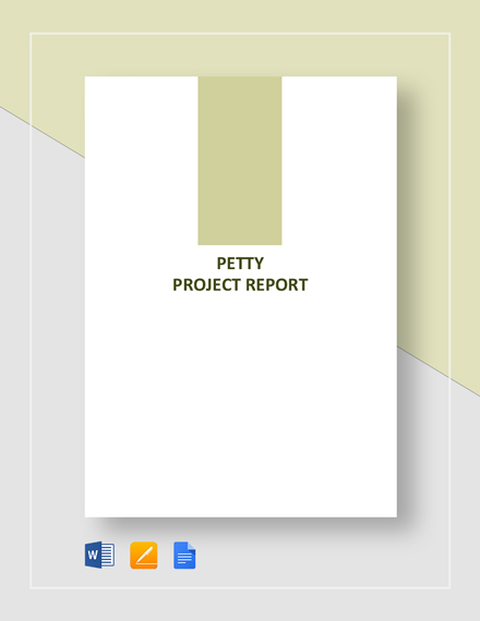 58+ Project Report Samples - Word, PDF, Docs