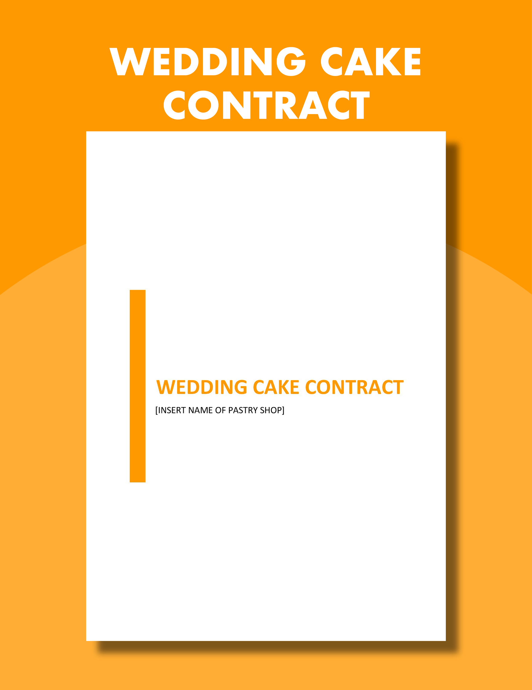 Cake Contract Template