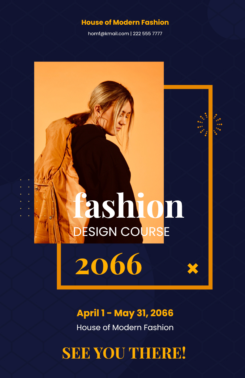 Free Creative Course Poster Template Download In Word Google Docs