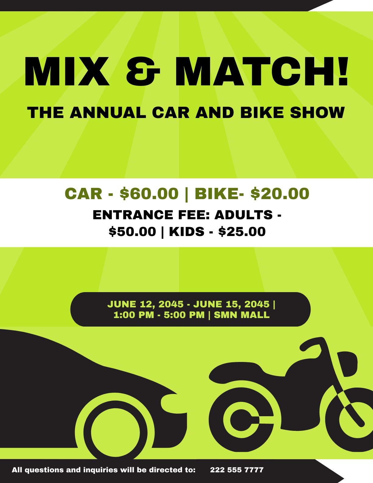 Bike Rental Flyer Template Download In Word Google Docs PSD Apple 