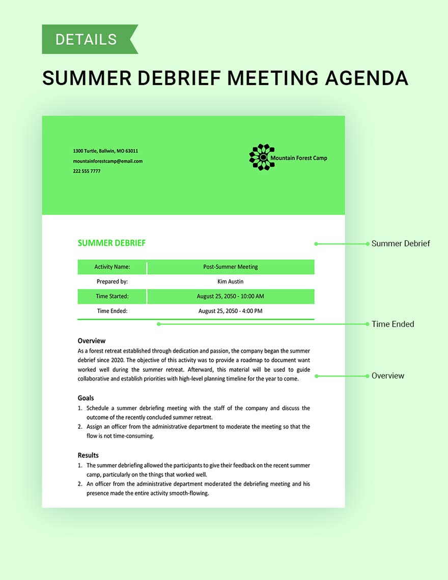 Free Debrief Meeting Agenda Template Word Sample Meeting Agenda Riset