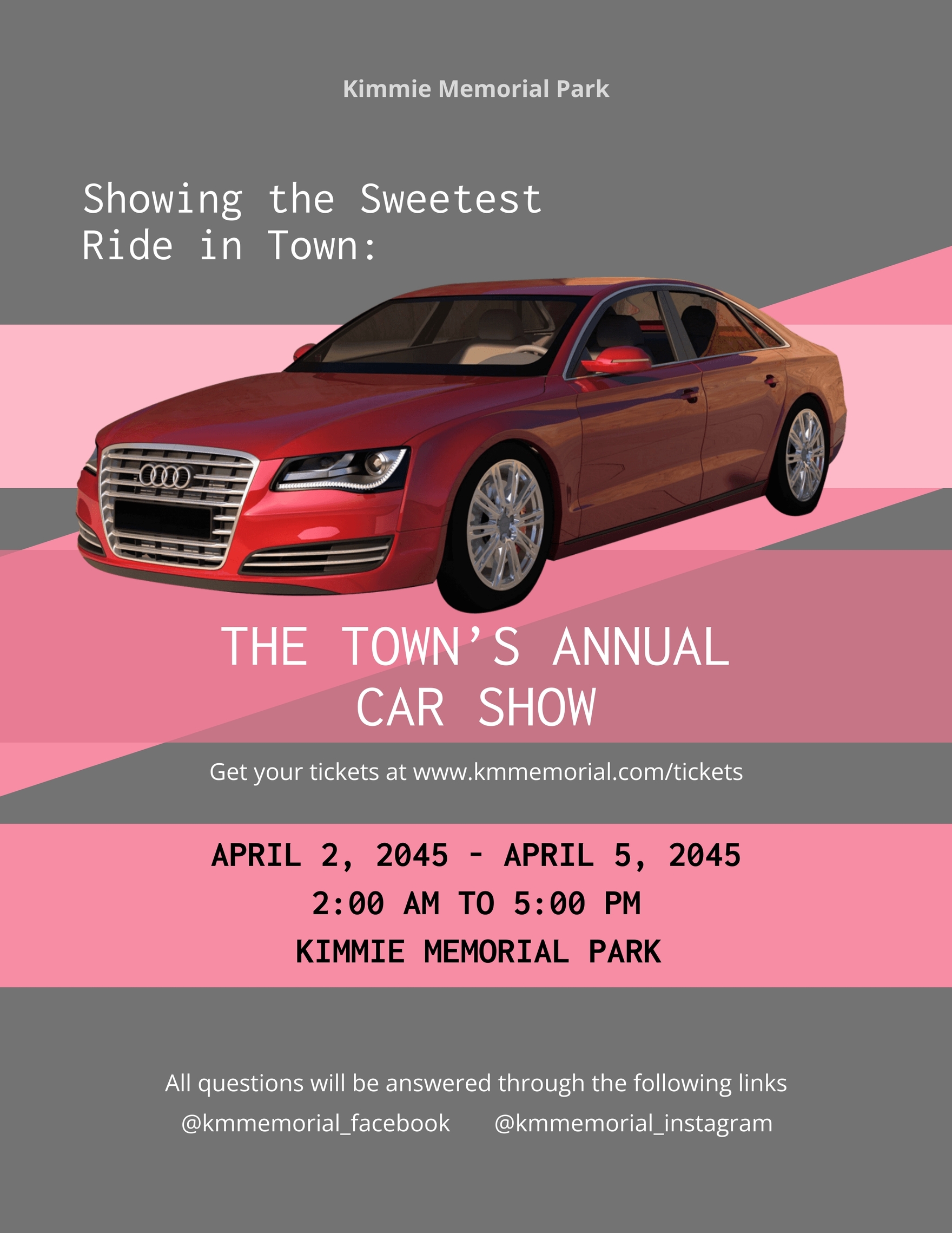 FREE Car Show Flyer Template Download In Word Google Docs PDF 
