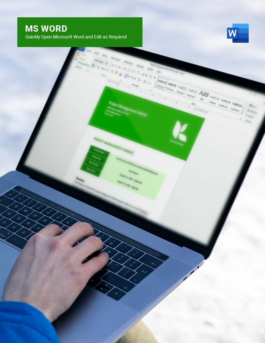 Free Project Management Debrief Template Download In Word Google 