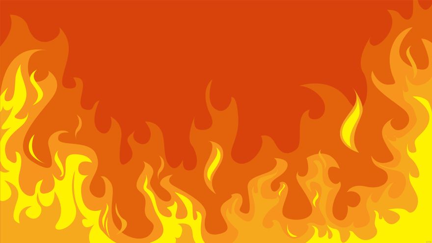 Cartoon Flames Background
