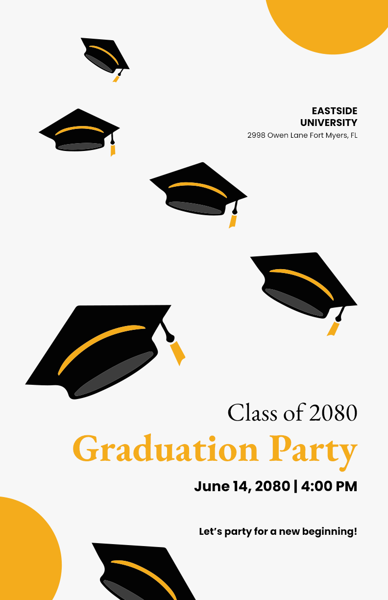 FREE Graduation Template Download In Word Google Docs Excel PDF