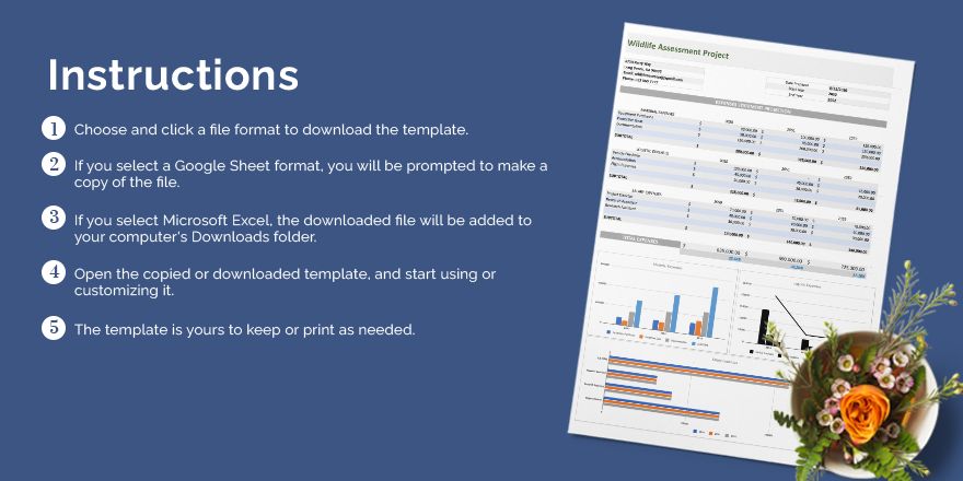 Project Financial Projections Template - Google Sheets, Excel | Template.net