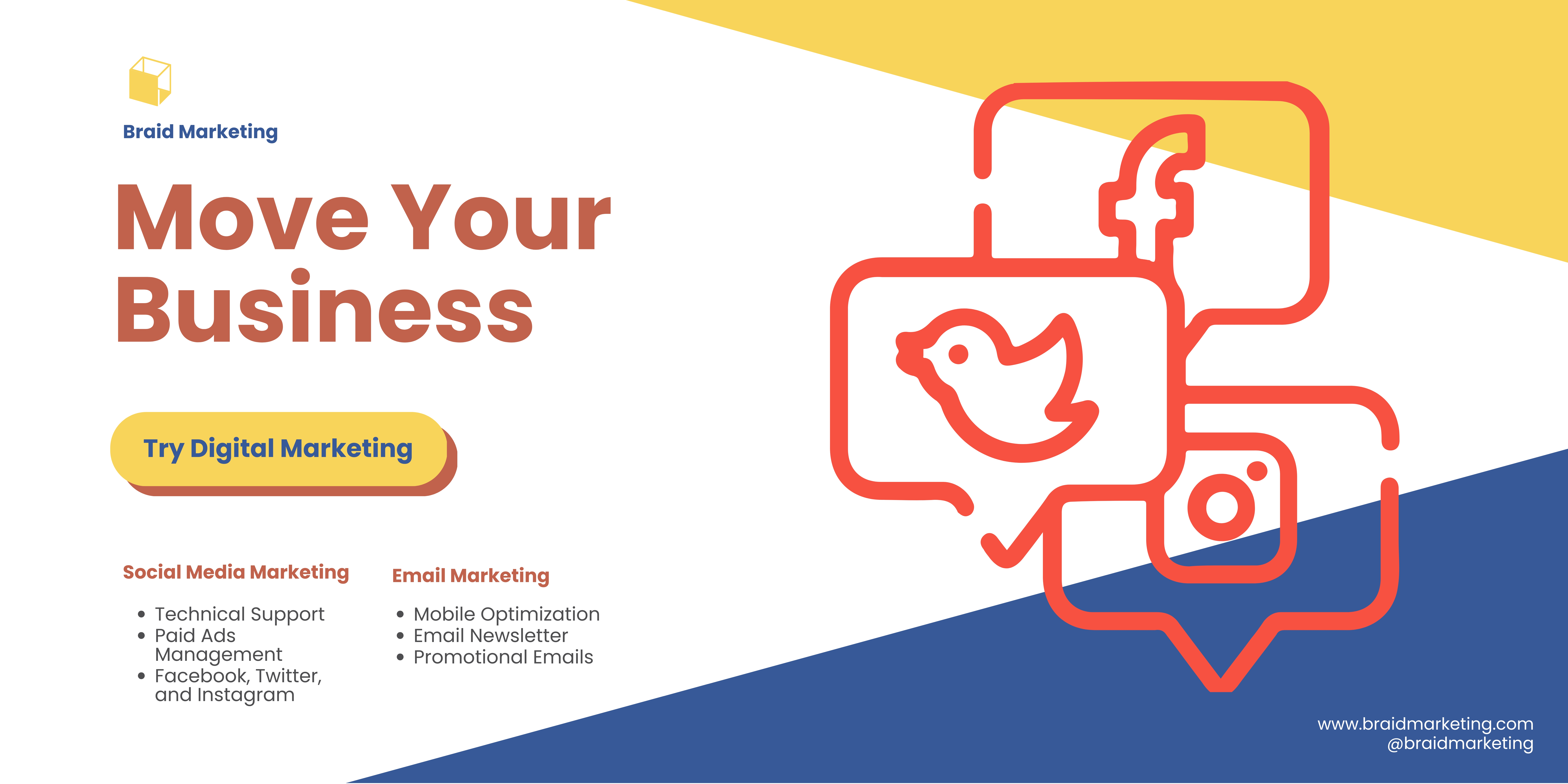 Digital Marketing Strategy Banner Template - Edit Online & Download ...