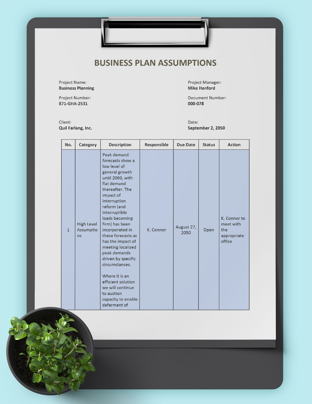 Business Assumption Template In Word Google Docs Download Template Business Assumption Template In Word Google Docs Download Template