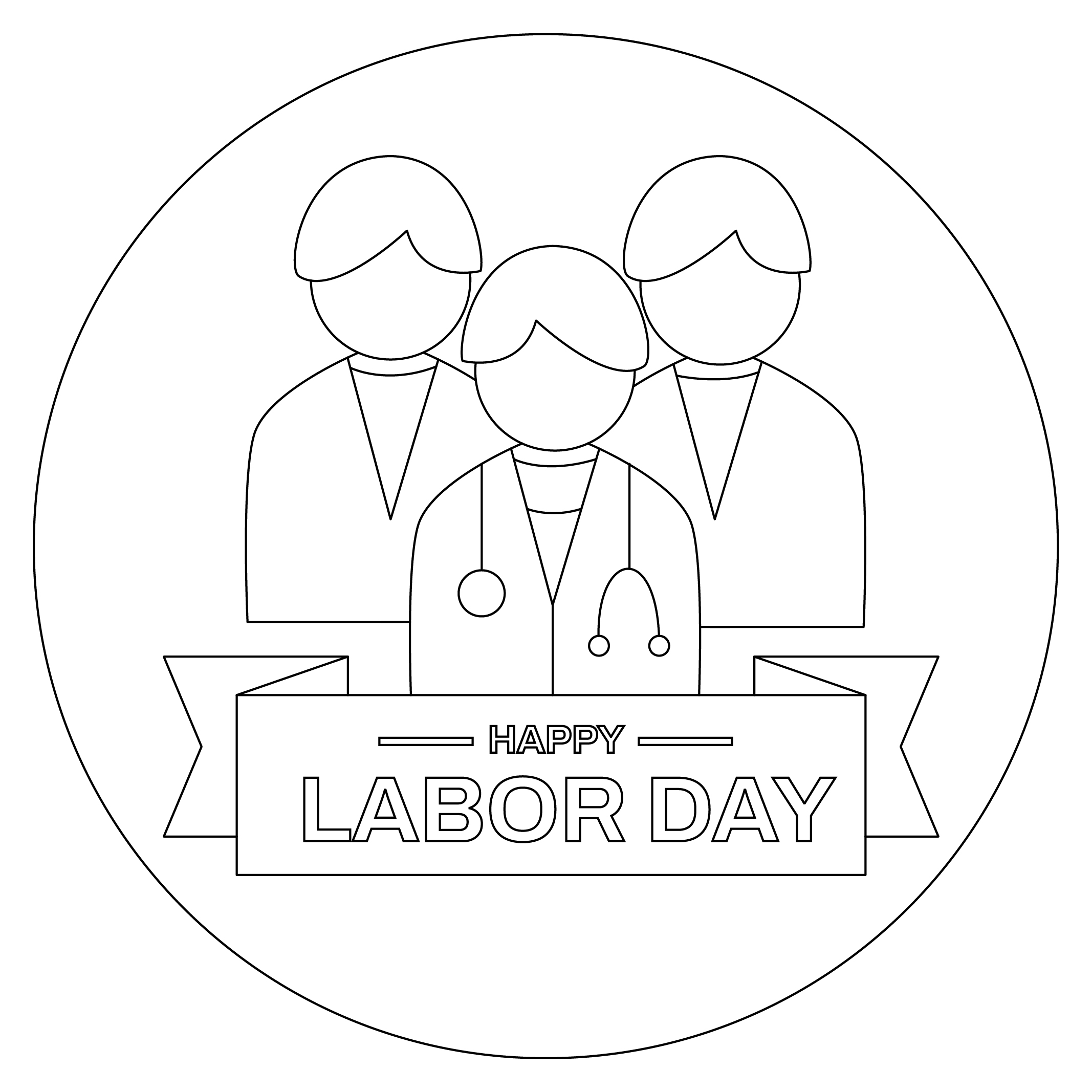 Labor Day Calendar Drawing Template - Edit Online & Download Example ...