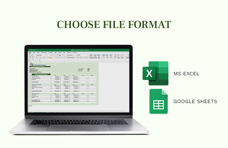Film Financial Projections Template - Download in Excel, Google Sheets ... Film Financial Projections Template - Download in Excel, Google Sheets ...