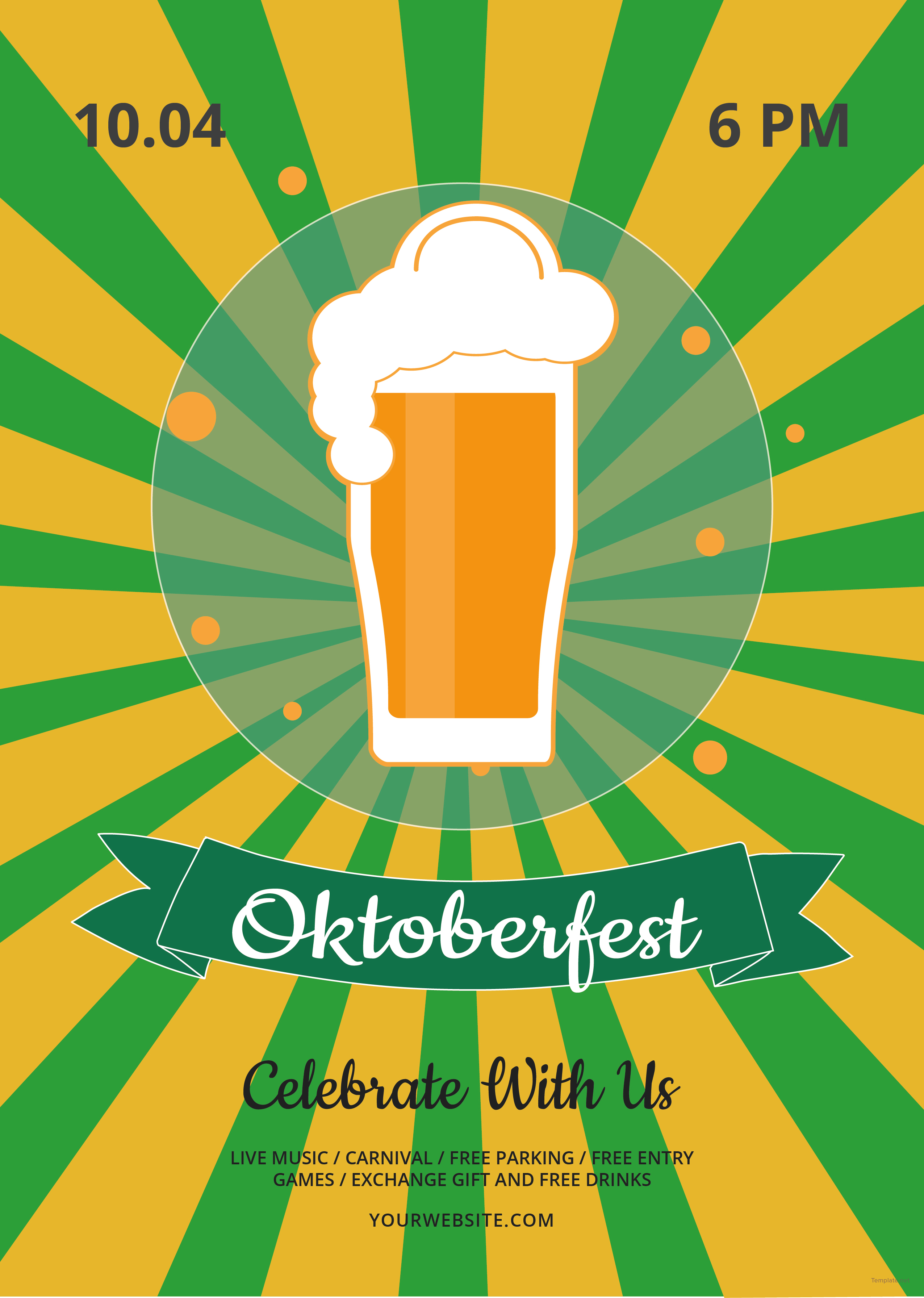 Oktoberfest Free Printables Printable Templates