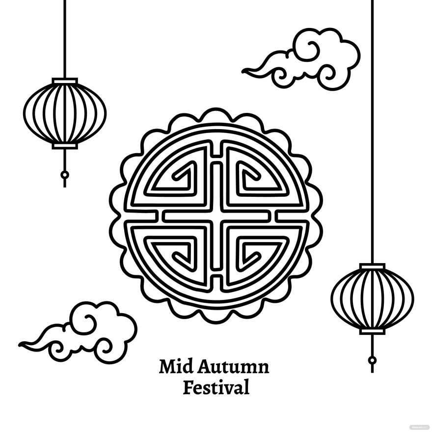 Free Happy Mid-Autumn Festival Illustration - Download in Illustrator ...