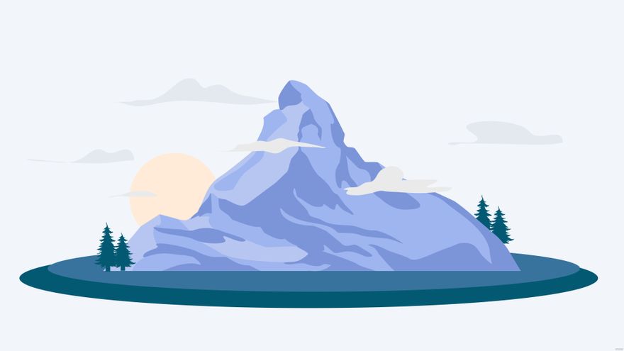 2D Mountain Background Template - Edit Online & Download Example ...