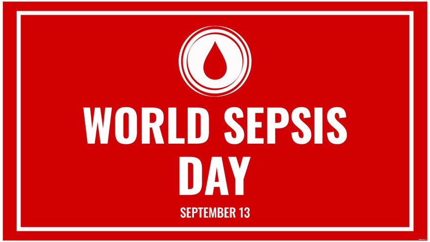 World Sepsis Day Photo Background Template - Edit Online & Download ...