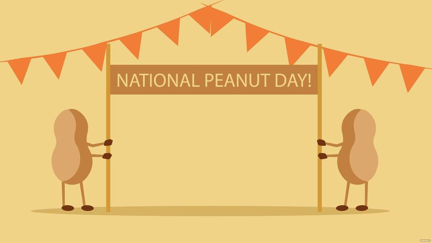 National Peanut Day Instagram Post - EPS, Illustrator, JPG, PSD, PNG ...