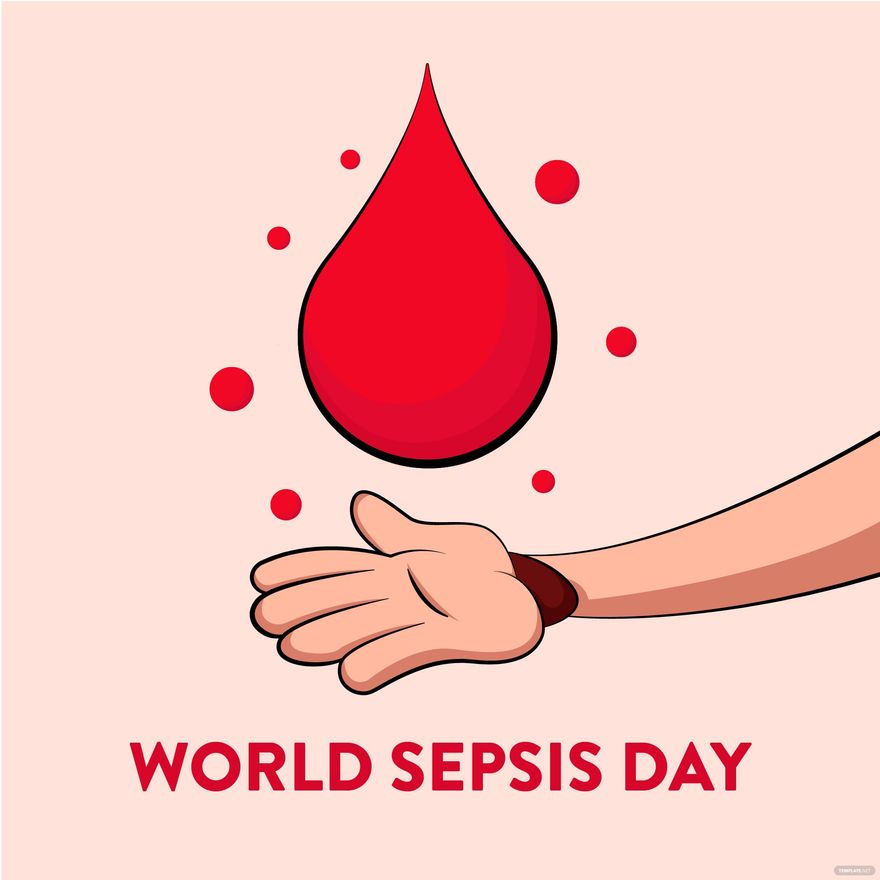 World Sepsis Day Vector Background - EPS, Illustrator, JPG, PSD, PNG ...