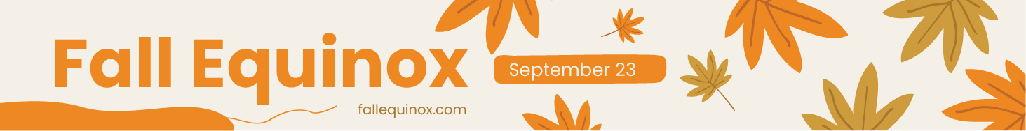 Fall Equinox Banner - EPS, Illustrator, JPG, PSD, PNG, SVG | Template.net