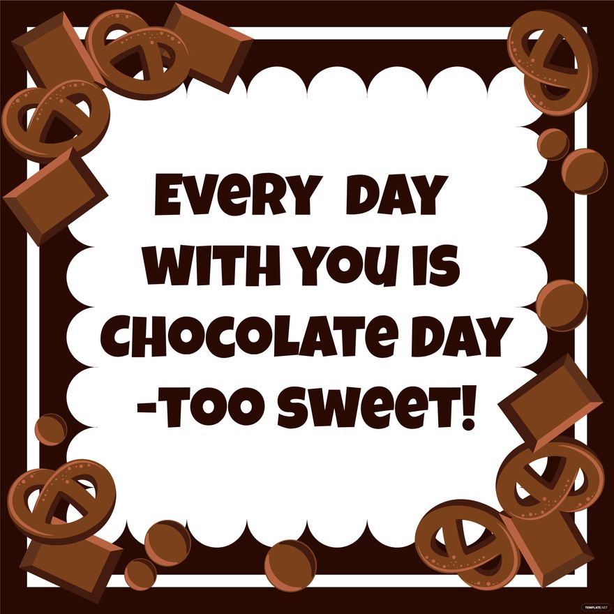 International Chocolate Day FB Post - EPS, Illustrator, JPG, PSD, PNG ...