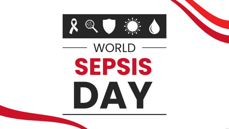World Sepsis Day Flyer Background Template - Edit Online & Download ...