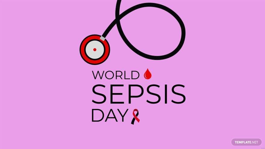 World Sepsis Day Flyer Background Template Edit Online And Download Example