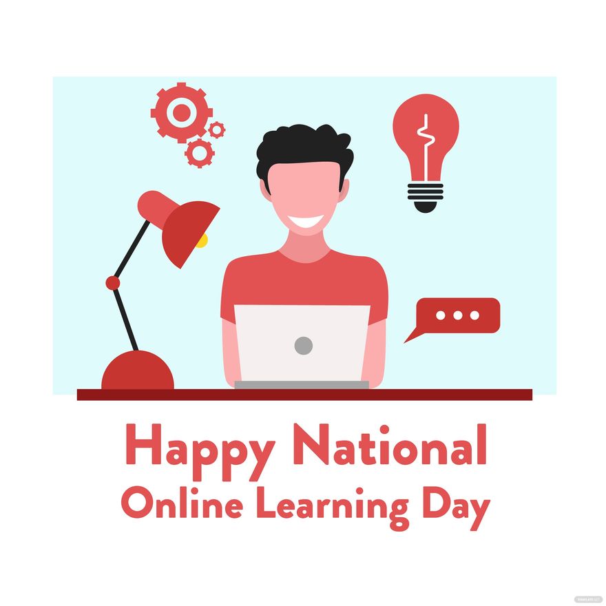 National Online Learning Day Whatsapp Post Template - Edit Online ...
