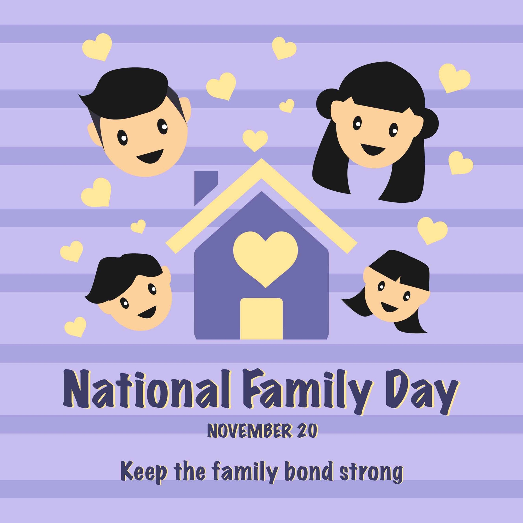 FREE National Family Day Banner Template Download In Illustrator 