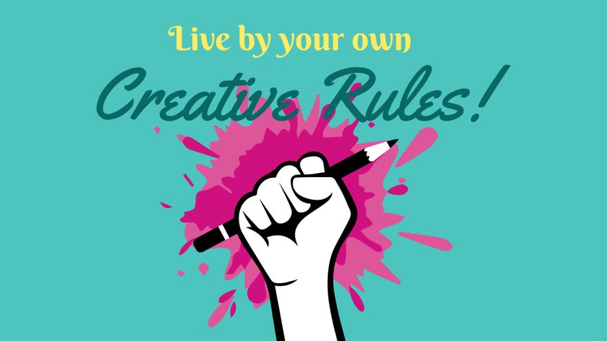 National Live Creative Day Drawing Background Template - Edit Online ...