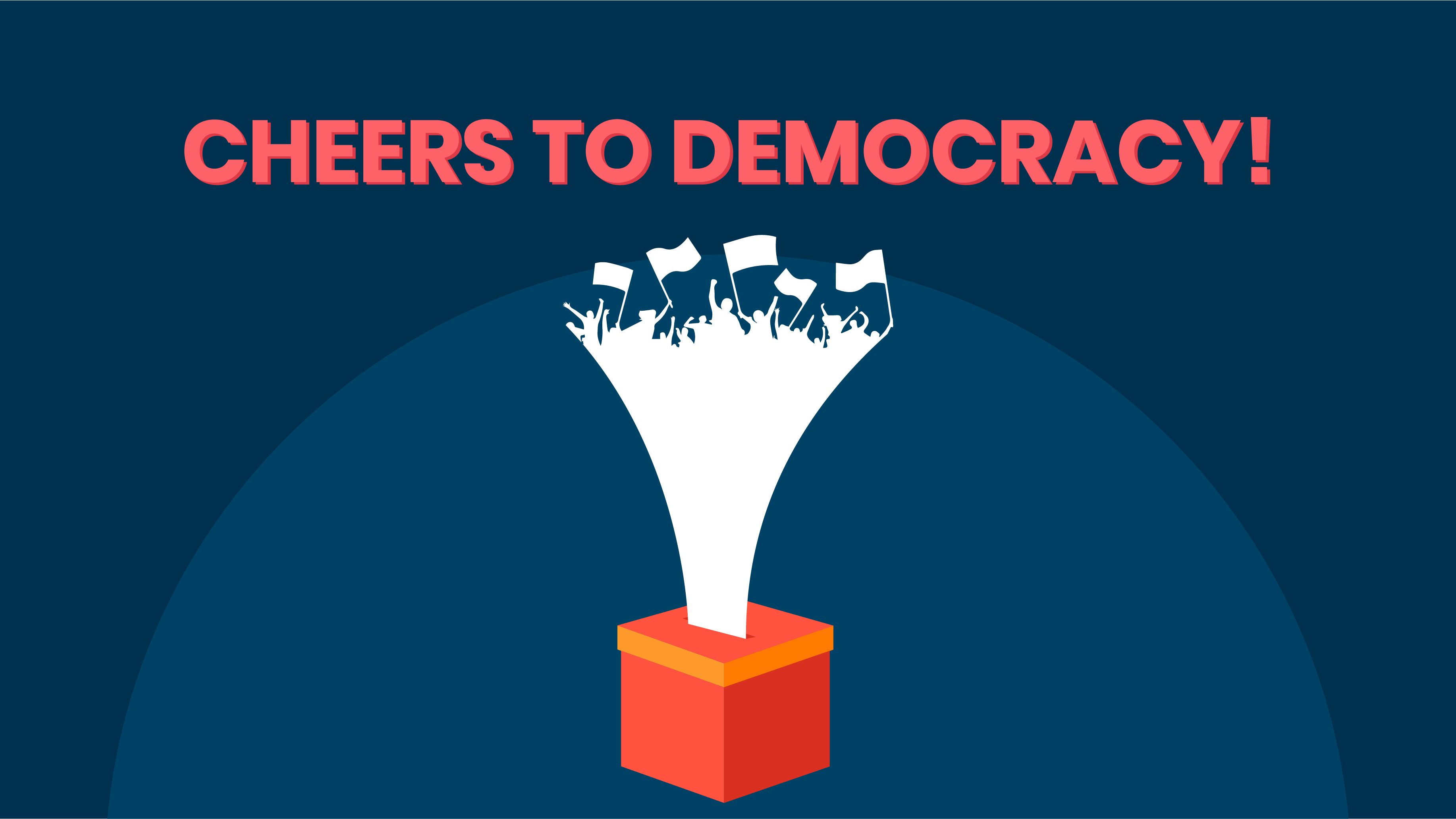 International Day of Democracy Background Template - Edit Online ...