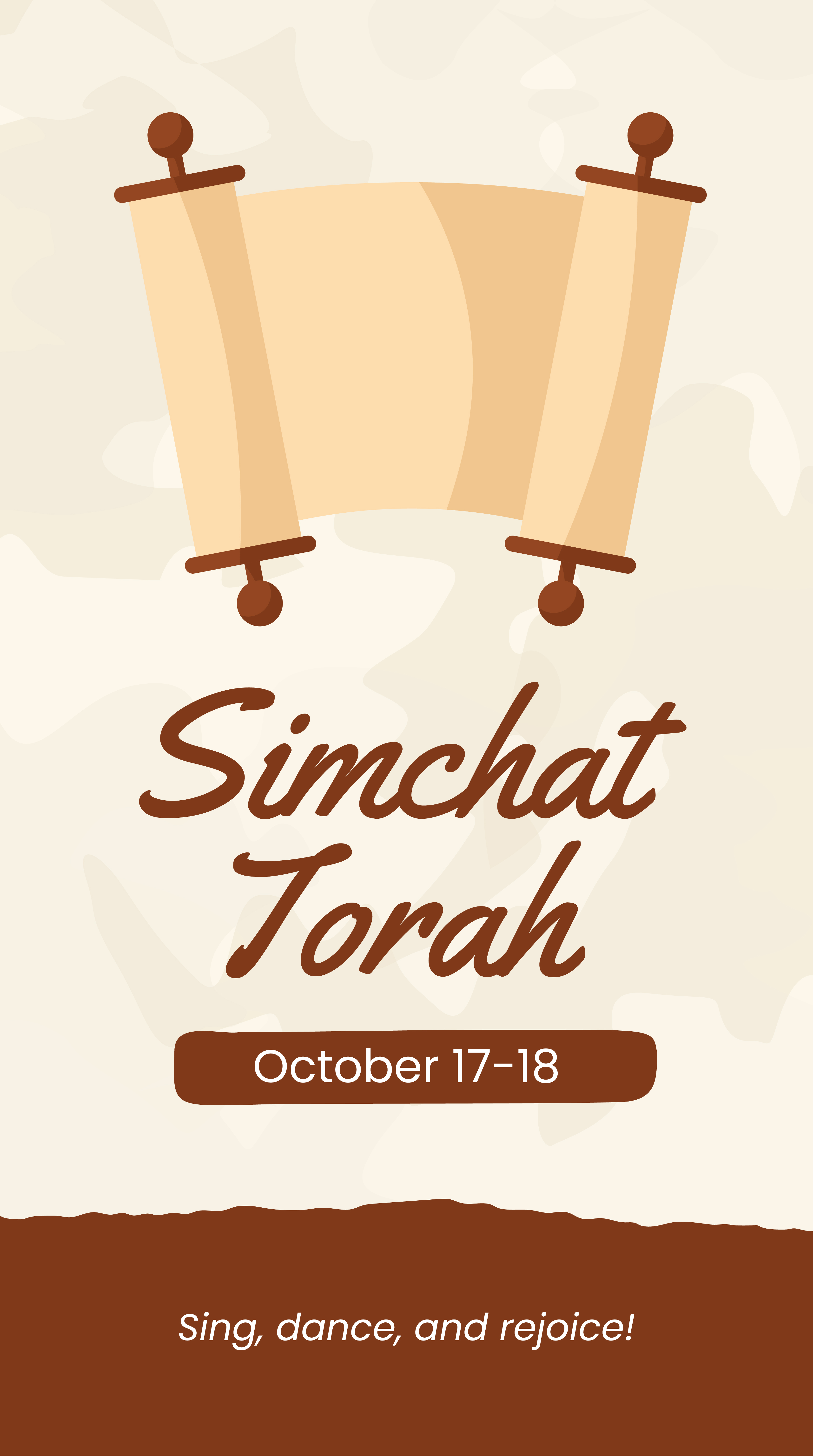 Simchat Torah Instagram Post Template - Edit Online & Download Example ...