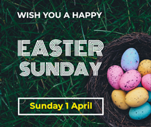 Easter Sunday Snapchat Geofilter Template in Adobe Photoshop | Template.net