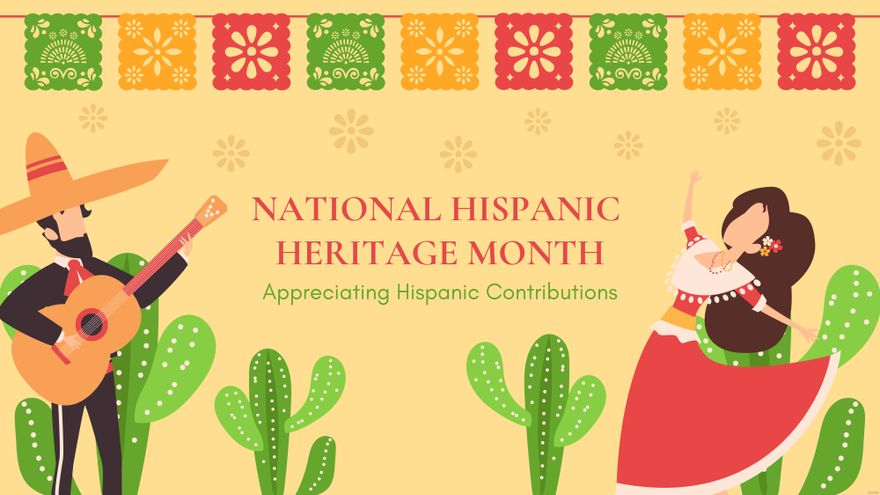 Hispanic Heritage Month Slides Template