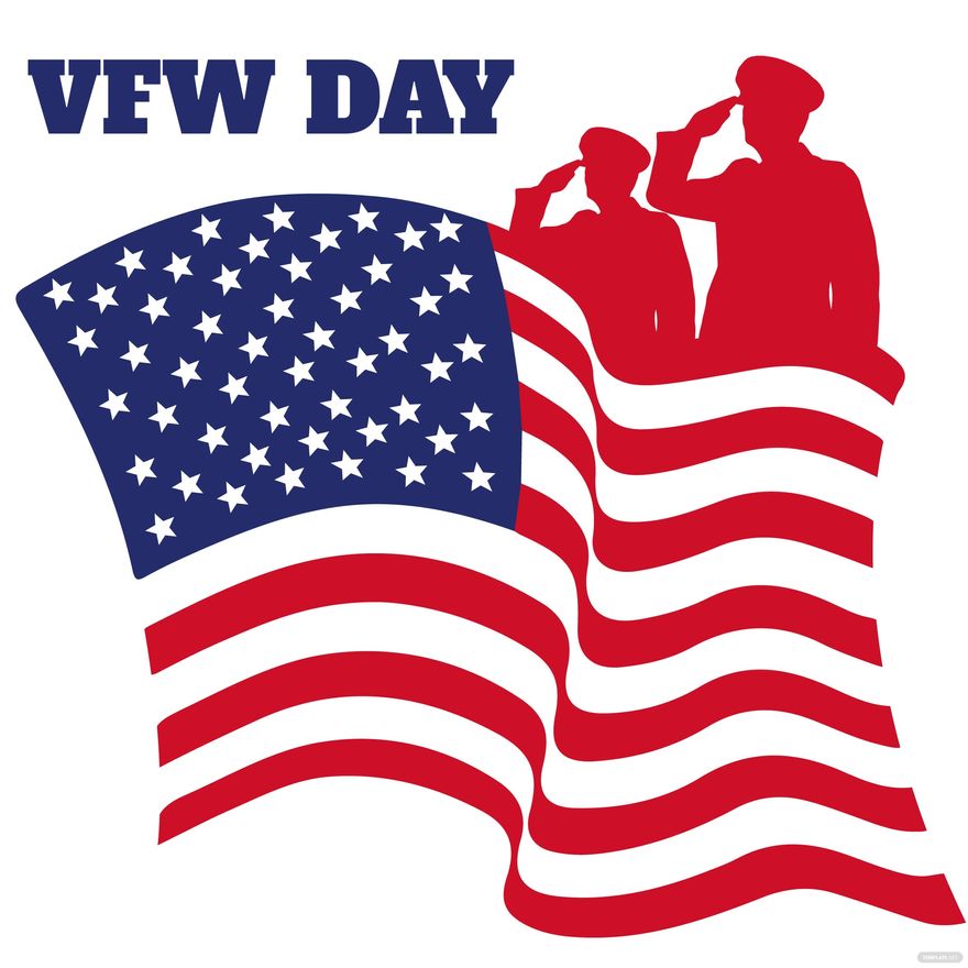 VFW Day Invitation Background Template - Edit Online & Download Example ...