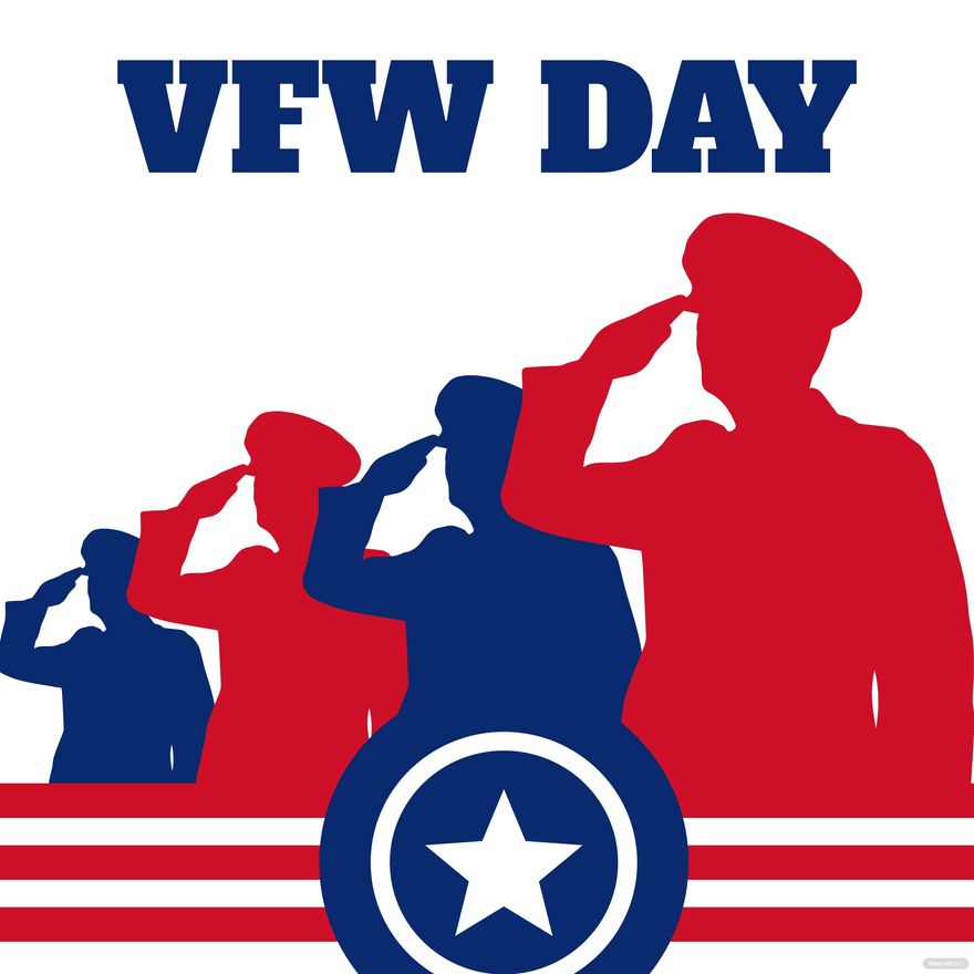 VFW Day Invitation Background Template - Edit Online & Download Example ...